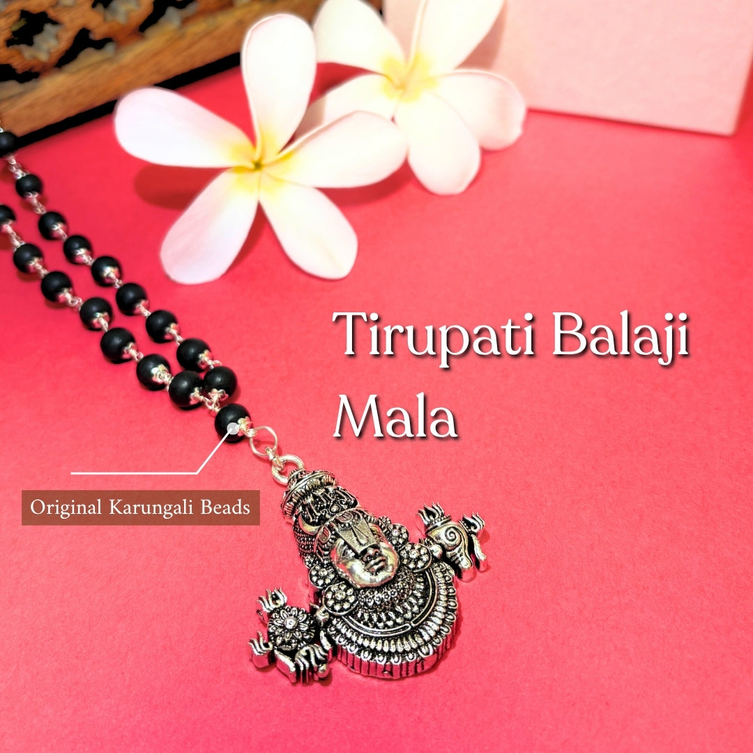 Tirupati Balaji Mala – Pure Karungali – Ehesas UK